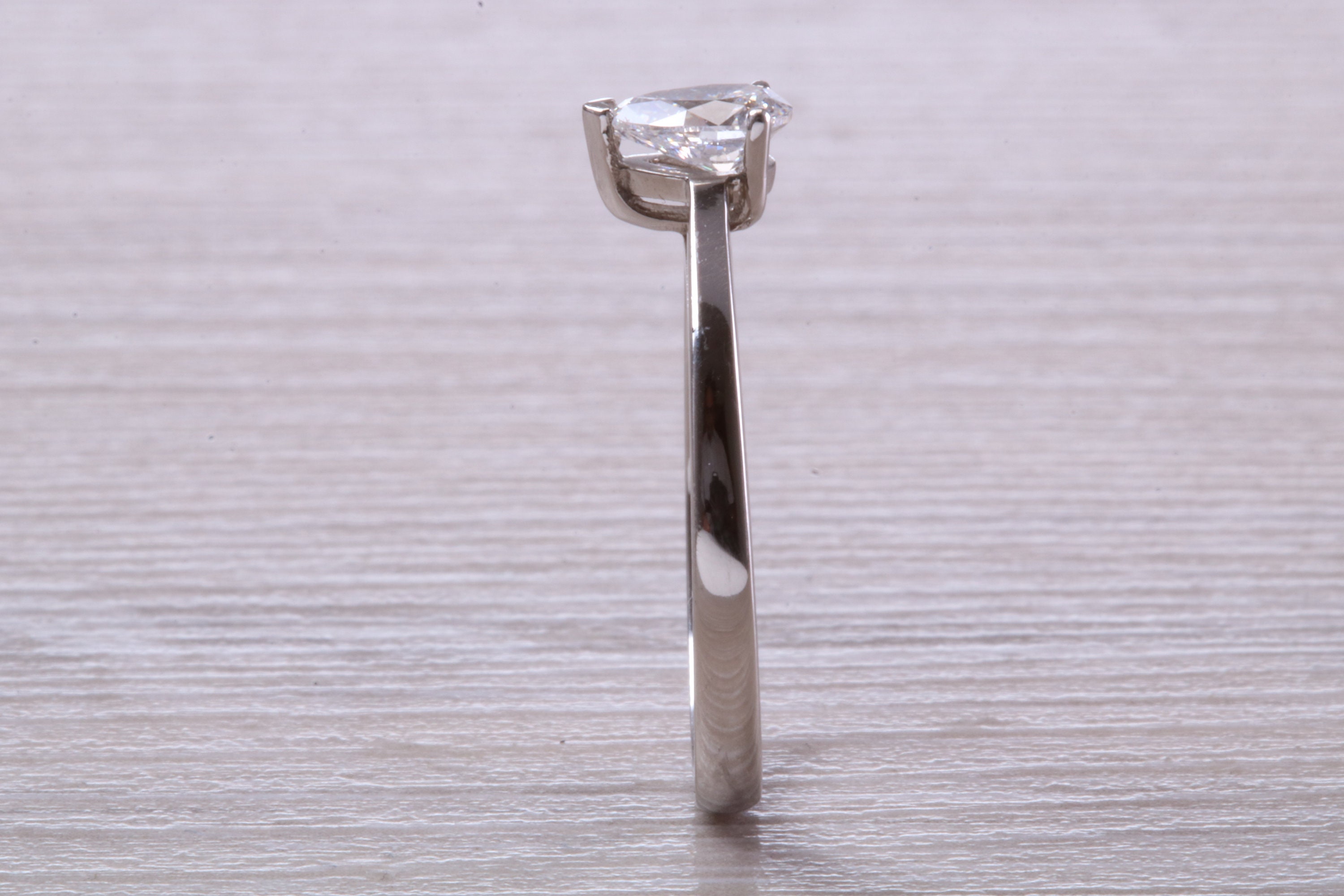 Half Carat D Colour Certified Tear Drop Cut Diamond Set - Etsy UK