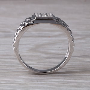 Watch Strap Signet Ring Set With C Z - Etsy UK
