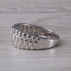Watch Strap Signet Ring Set With C Z - Etsy UK