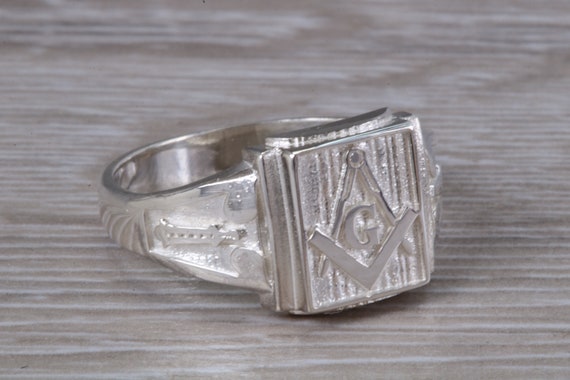 Masonic Signet Ring | Etsy
