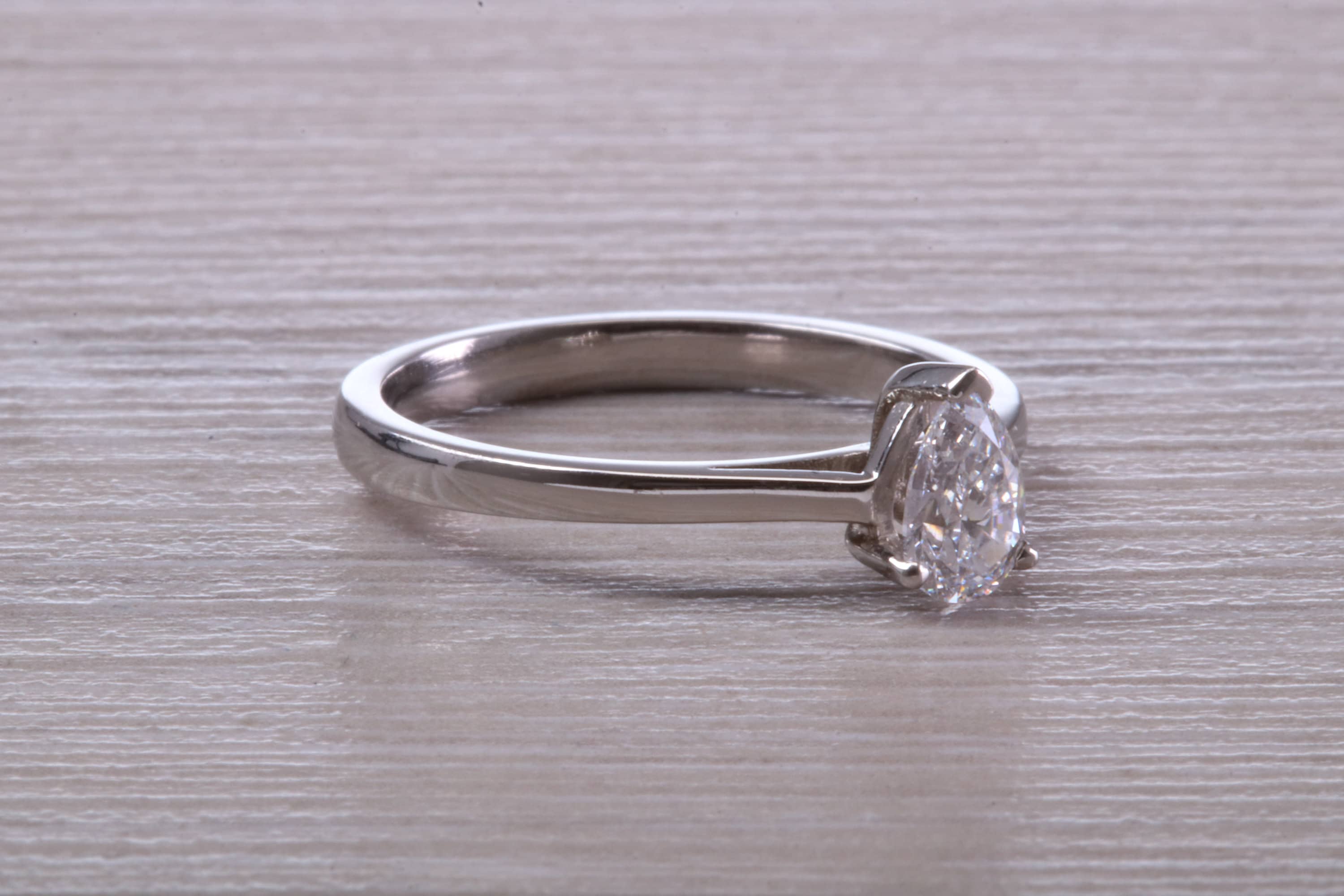 Half Carat D Colour Certified Tear Drop Cut Diamond Set - Etsy UK