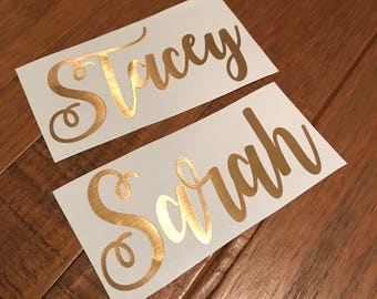 Diy name tags | Etsy