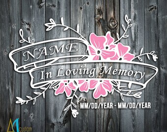 Rip Car Decal - Etsy