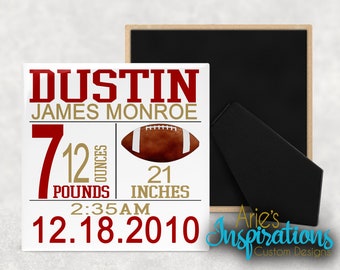 Ceramic Birth Tile - Etsy