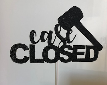 Case Closed Topper | Etsy