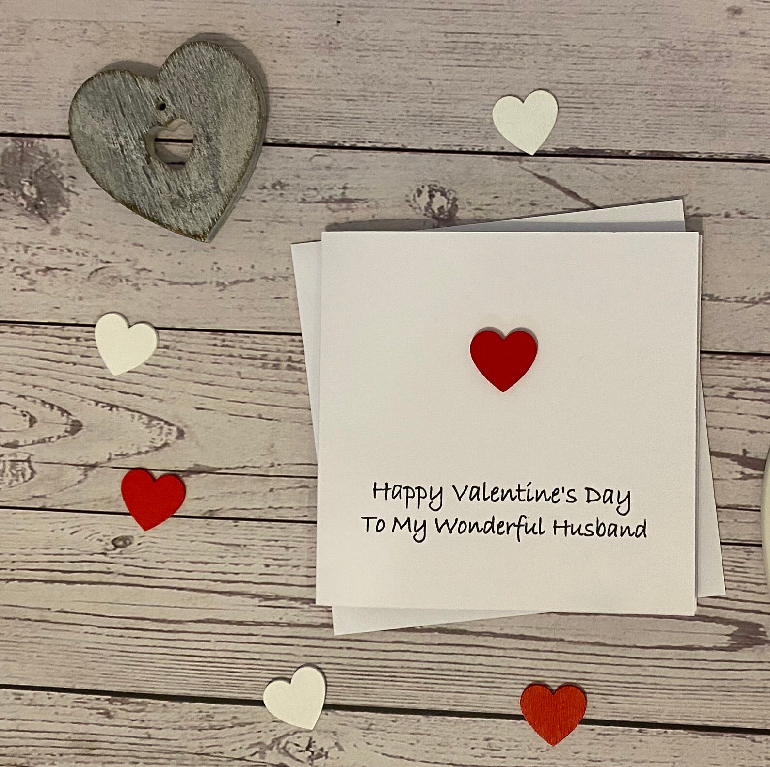 Heart Card, Simple Heart Card, I Love You Card - Etsy UK