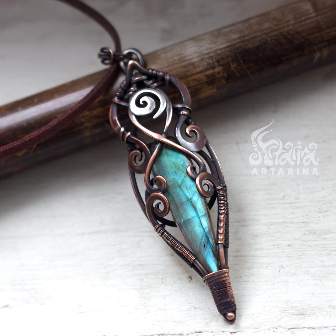 Alchemy Necklace, Cystal Oracle Spirit, Magical Amulet Pendant - Etsy