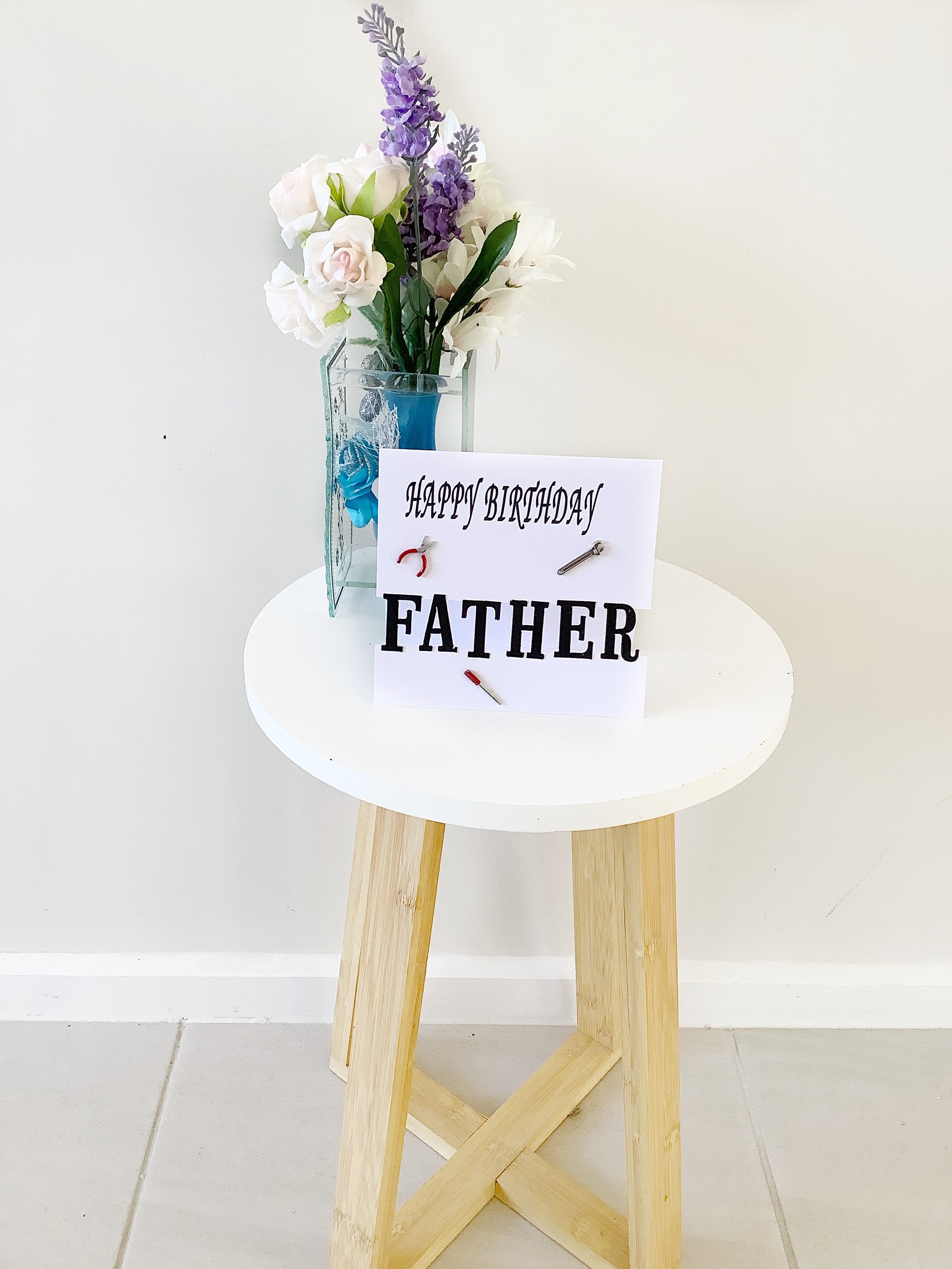 Fathers Birthday Card Dads Birthday Card Blank Card - Etsy