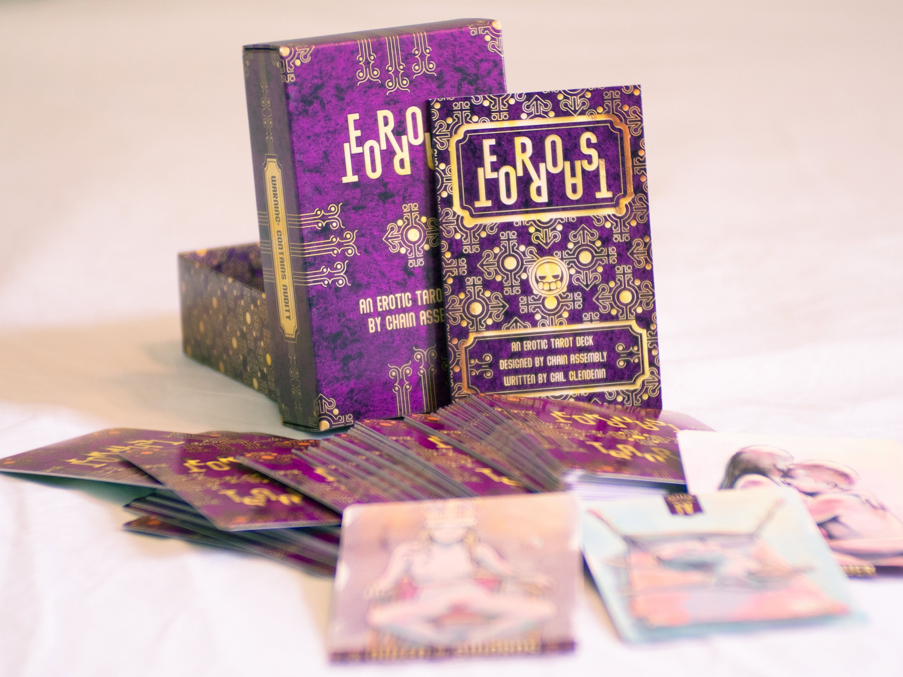 Eros Tarot the Erotic Tarot Deck by Chain Assembly, Divination, NSFW, Adult, Artwork, Art - Etsy