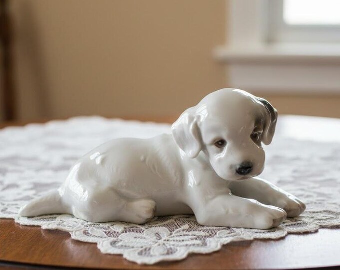 Vintage Rosenthal Germany Porcelain Dog Figurine Theodor Karner Mid ...