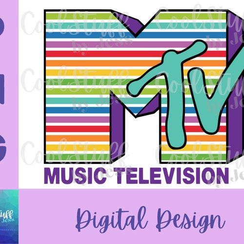 I Want My Mtv Digital File for Sublimation Printing DIY Make - Etsy