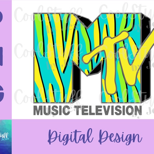 I Want My Mtv Digital File for Sublimation Printing DIY Make - Etsy