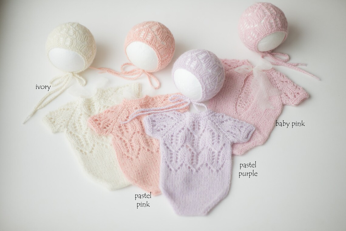 Newborn Photoshoot Set Girl Newborn Photo Outfit Girl | Etsy