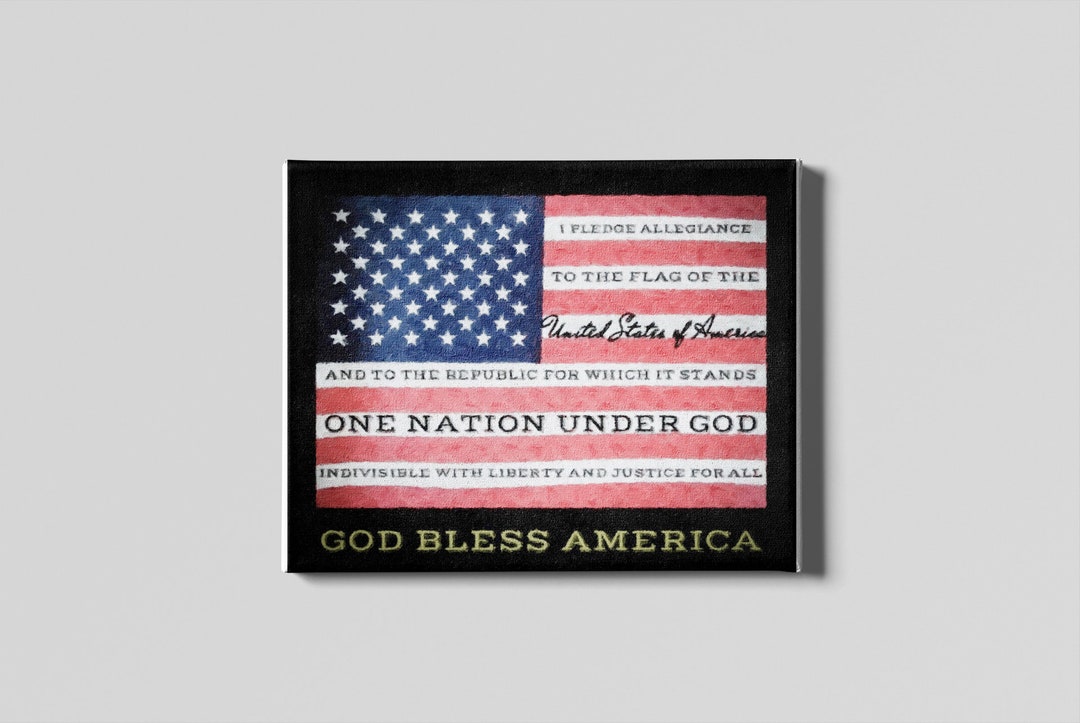 American Flag, God Bless America, Digital Download Created by Pretty ...