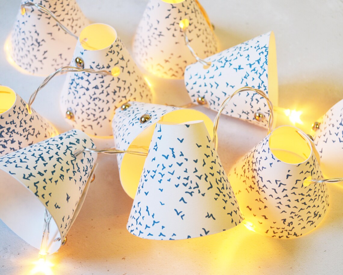 Starlings Teal Fairy Lights - Etsy