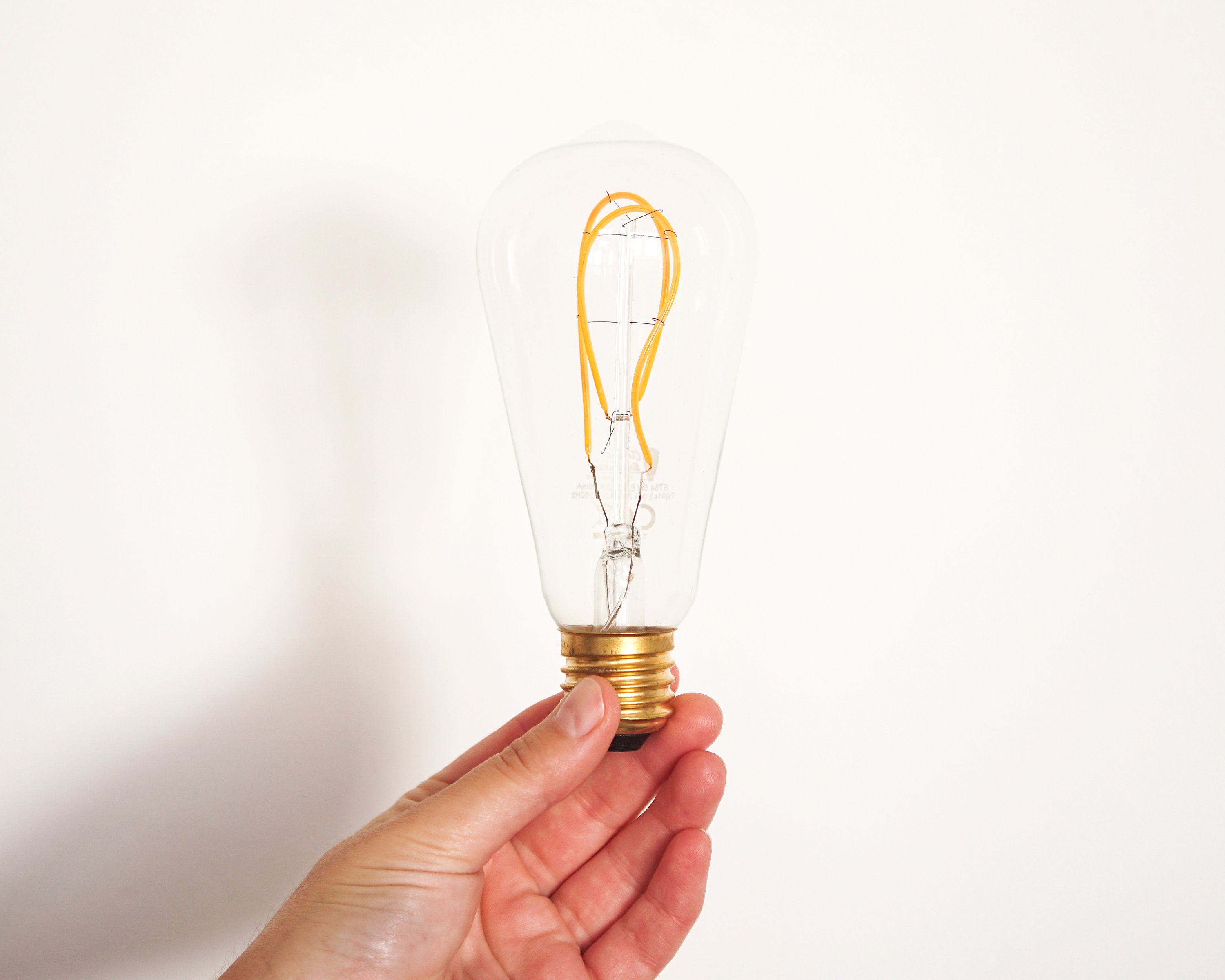 Wooden pendant light in mustard grey and copper | Etsy