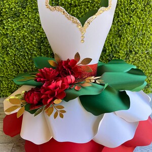 Dress Top Template 1 | Paper Dress - Etsy