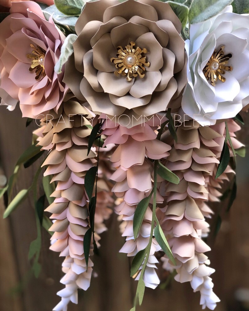 Paper Flower Nursery Baby Mobile - Etsy