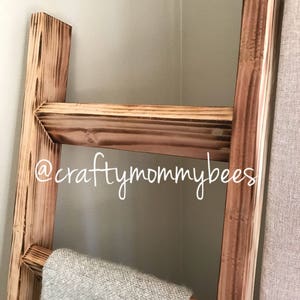 Rustic Blanket Ladder | Etsy