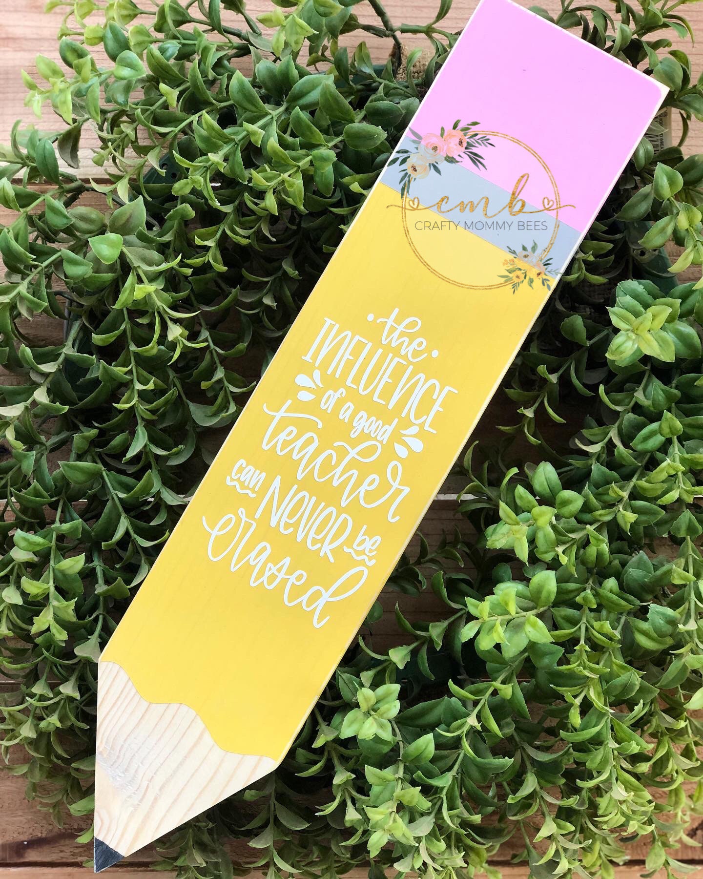 Teacher Gift Wood Pencil Gift Ideas - Etsy