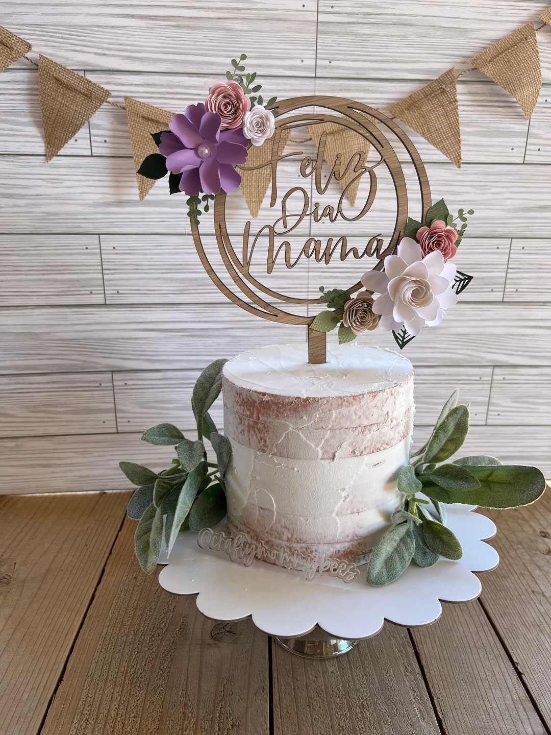 Mother’s Day Cake Topper | Cake Topper - Etsy