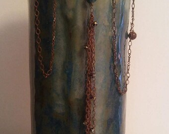 Ceramic Chain Vase - Etsy