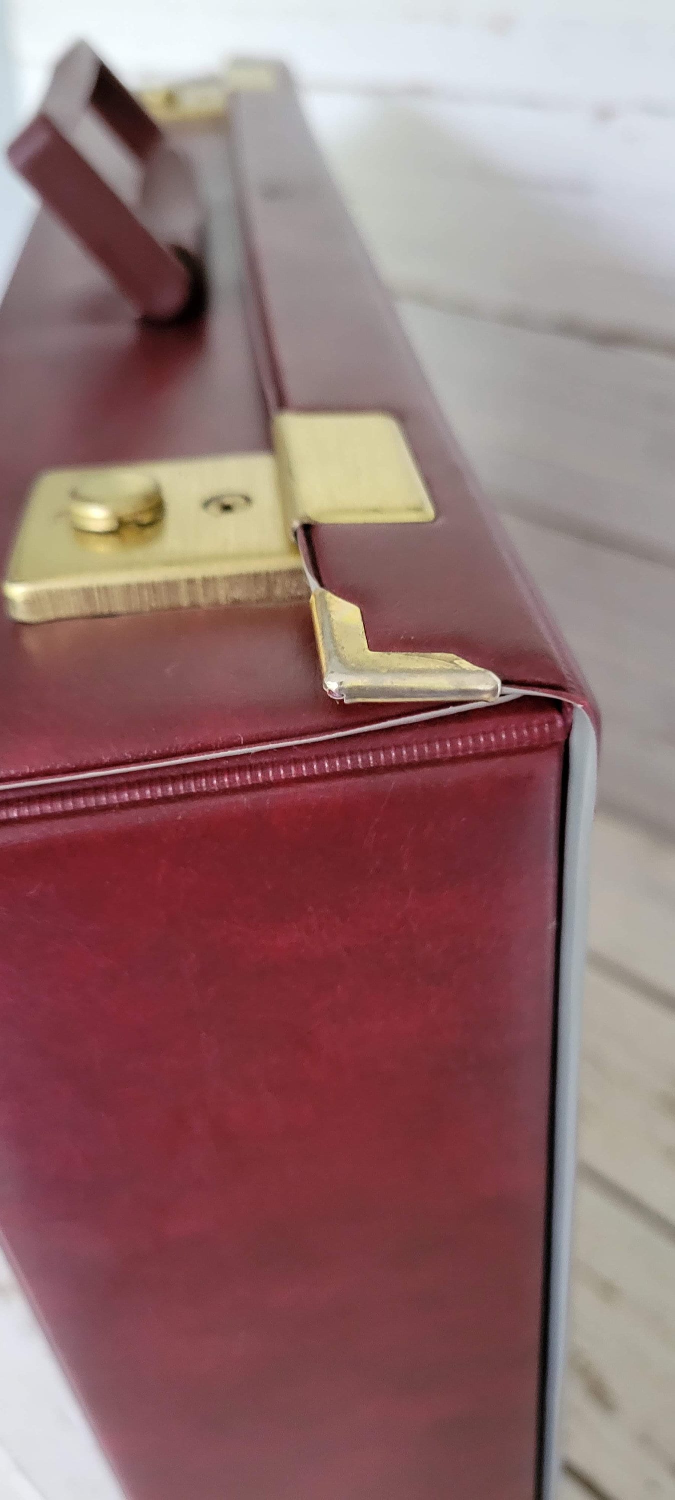 Vintage Cassette Carrying Case Red Pleather Cassette Case - Etsy