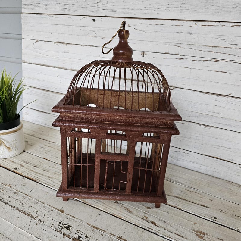 Ornate Bird Cage - Etsy