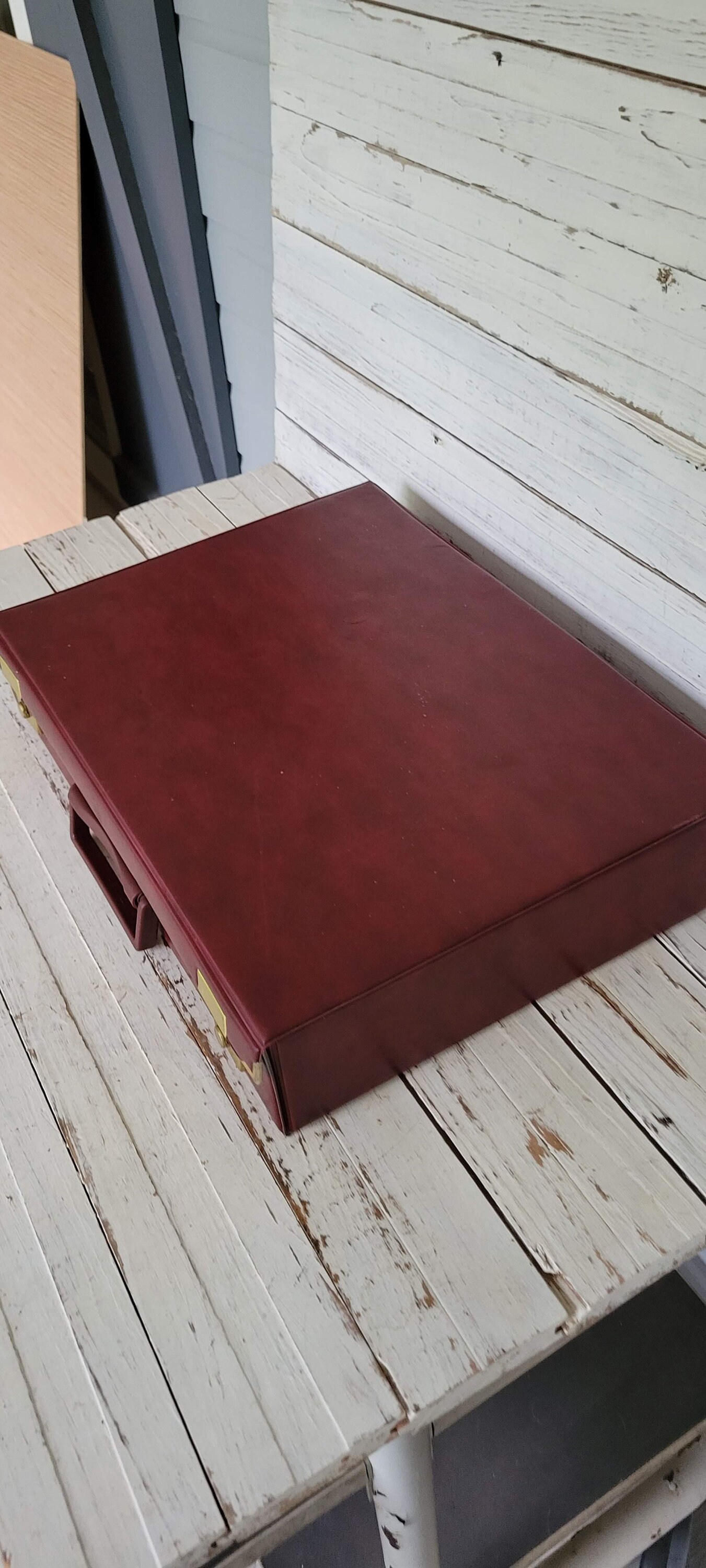 Vintage Cassette Carrying Case Red Pleather Cassette Case - Etsy