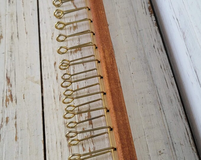 Vintage Wire Tie Rack Hang on Wall Wooden and Metal Tie Rack Multi ...