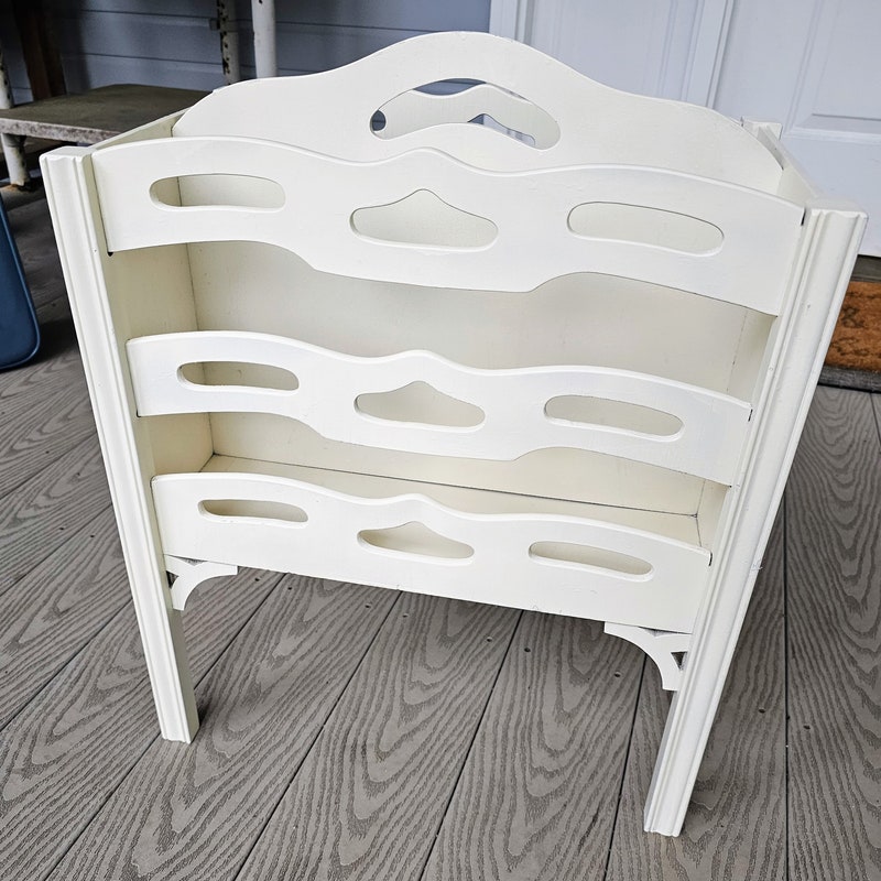 Vintage Magazine Rack - Etsy