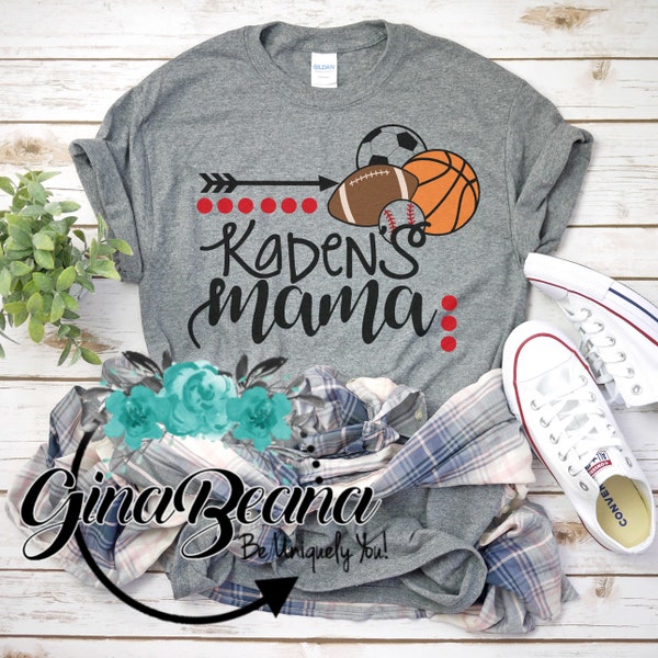 Sports Mom Shirt Etsy