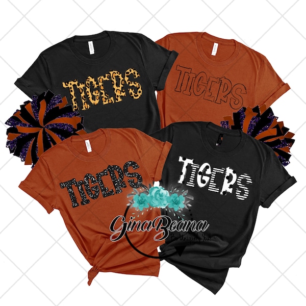 Tigers School Shirt - Etsy