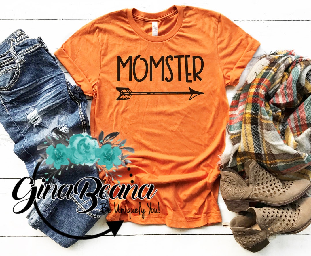 Fall Halloween Momster Shirt, Fall Mom Tee, Fall Shirts for Moms - Etsy