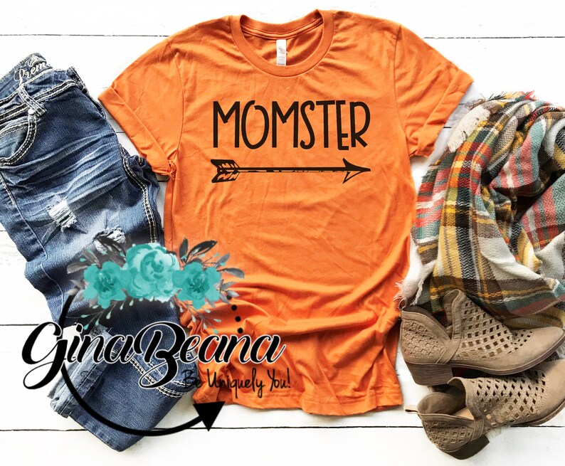 Fall Halloween Momster Shirt Fall Mom Tee Fall Shirts for | Etsy