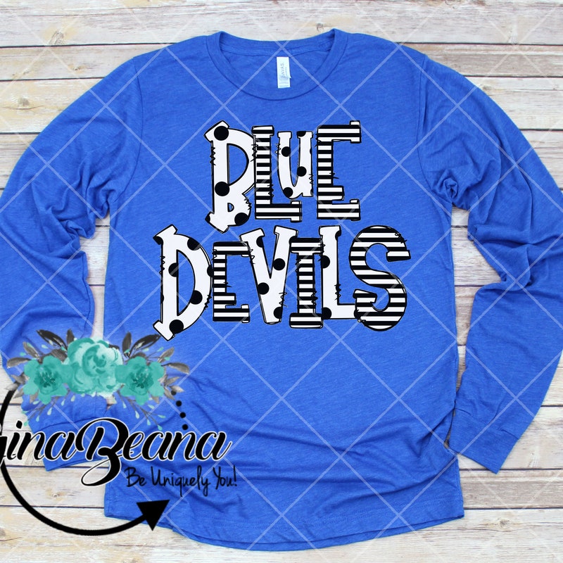 Blue Devils Shirt - Etsy
