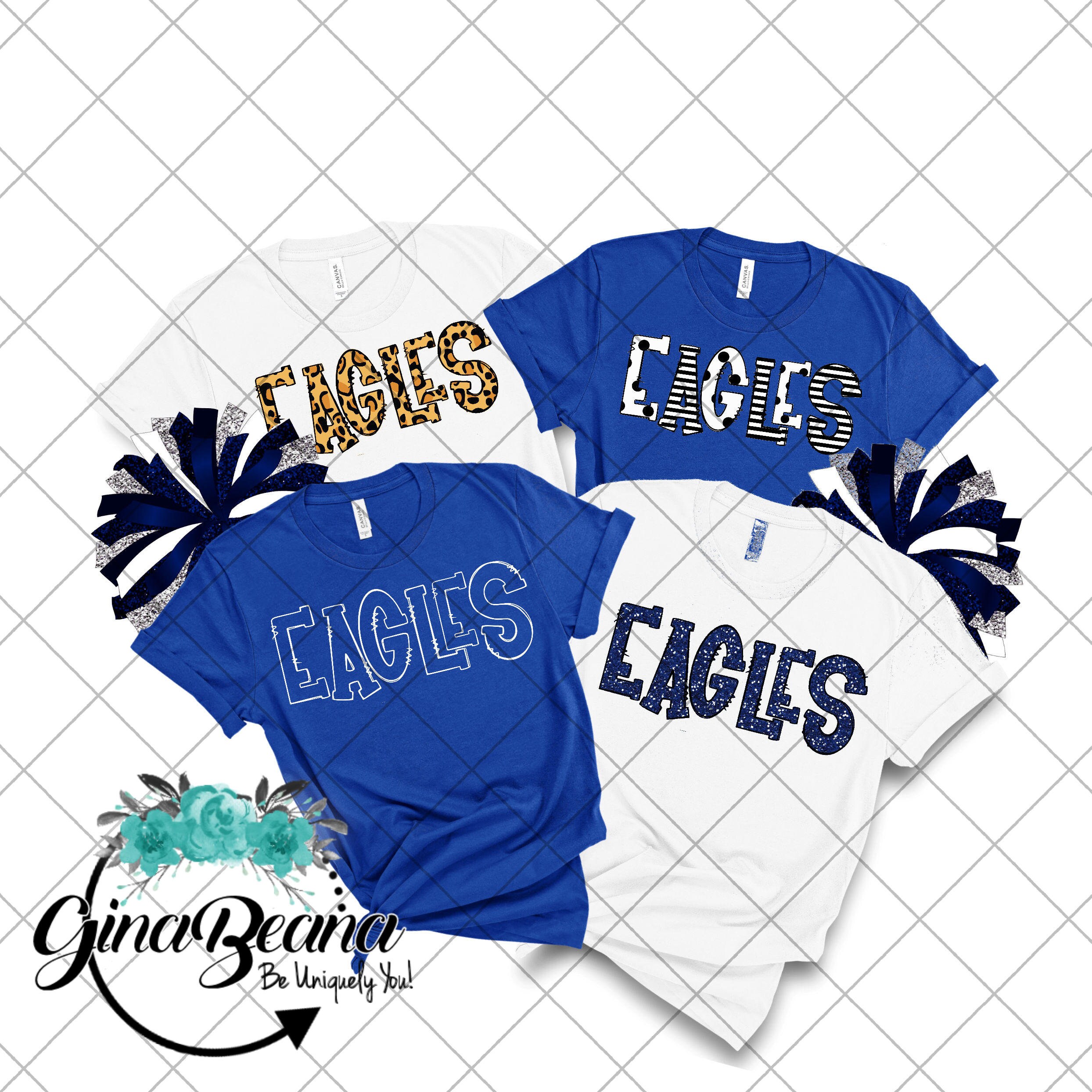 Custom Color Eagles School Spirit Shirt Back to School Tee - Etsy