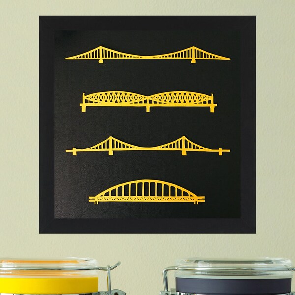 Pittsburgh Bridges - Etsy