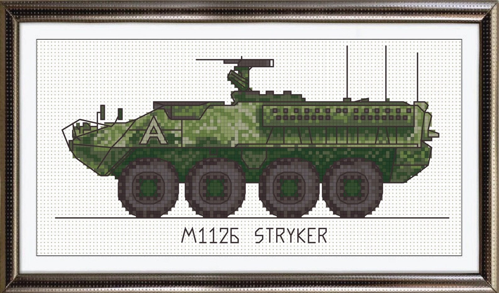 US Army Tank Cross Stitch Pattern BOGO Free, War Machine Collection ...
