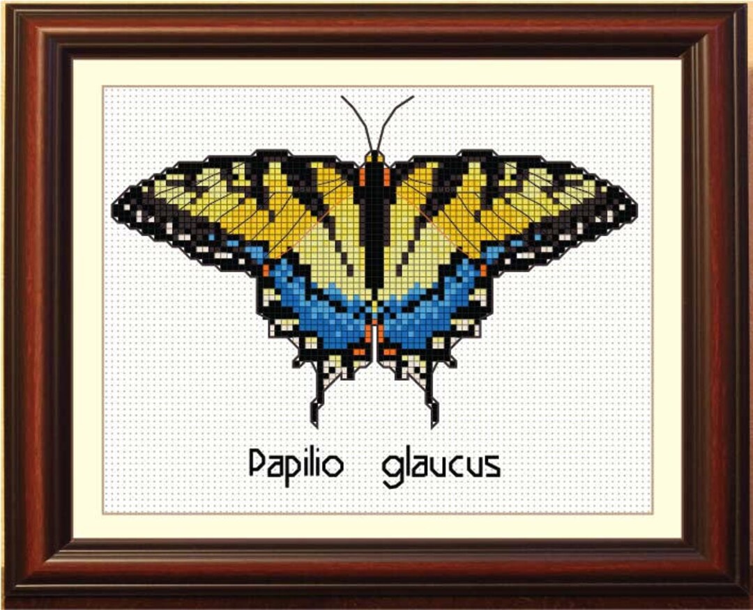 Swallowtail Cross Stitch Pattern BOGO Free, Collection of 12 ...