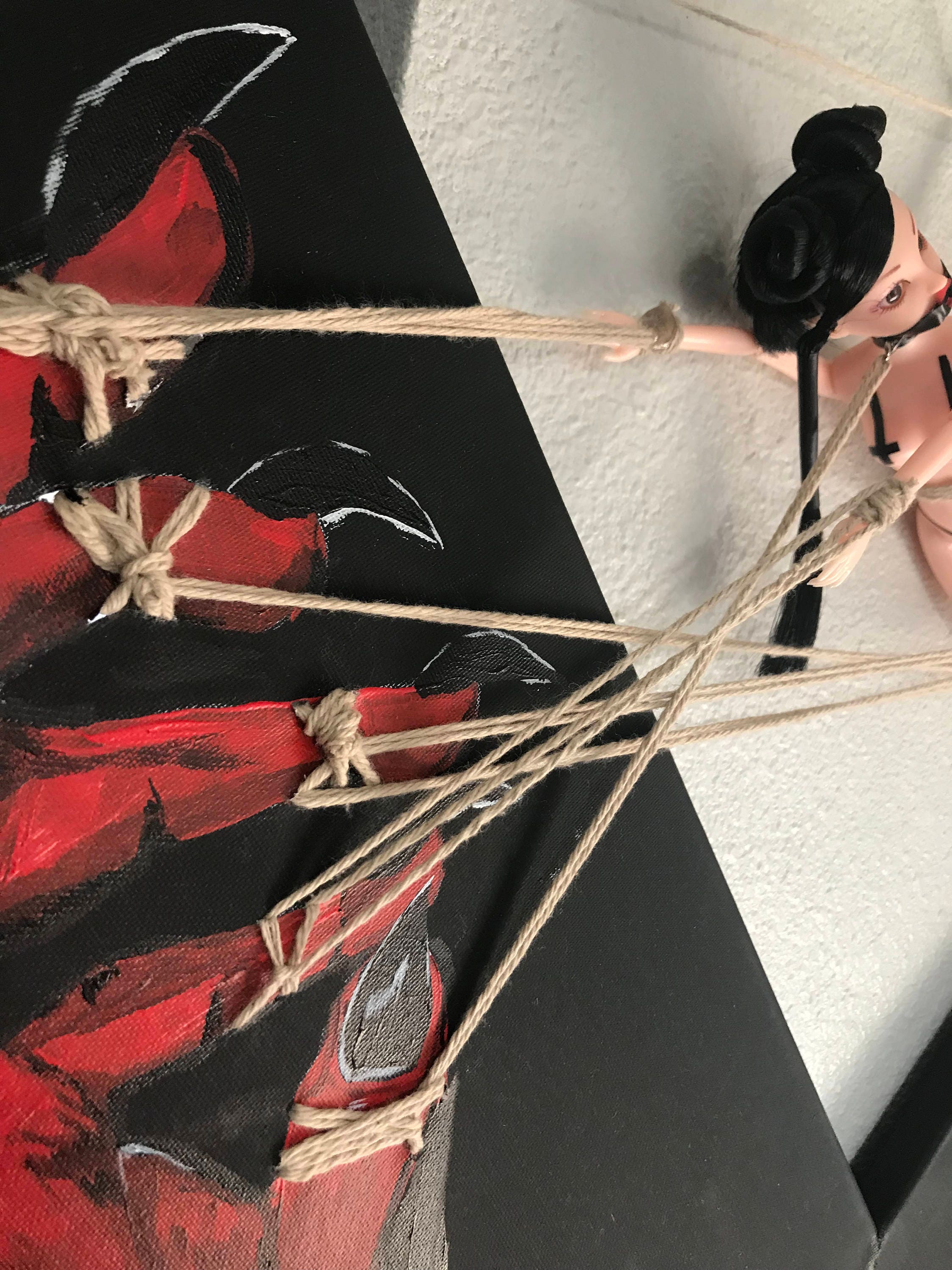 Bondage BDSM Art - Etsy