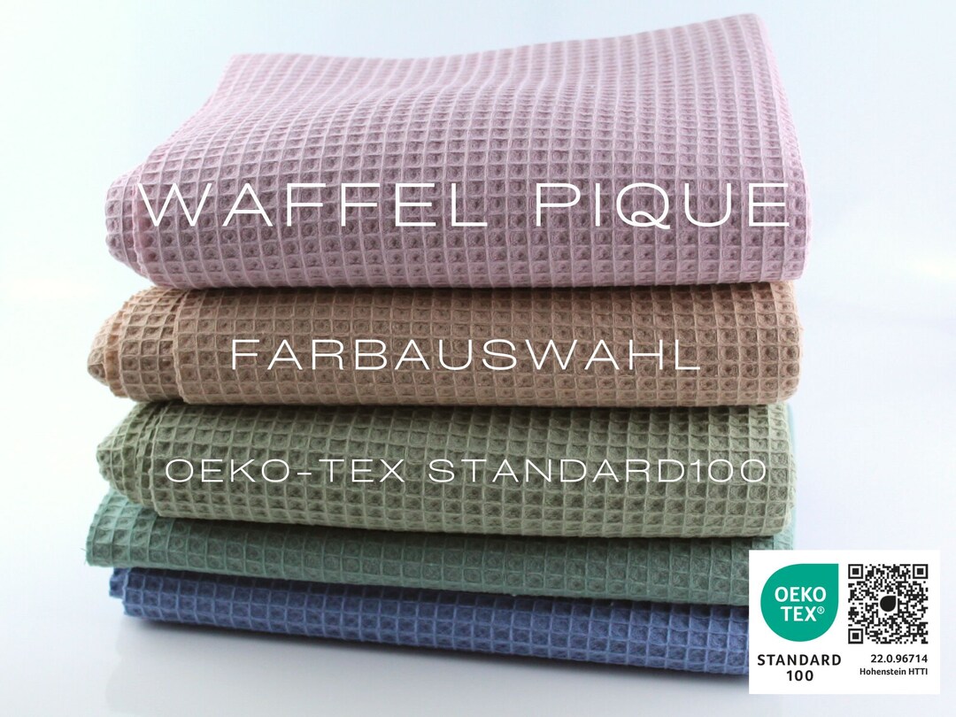 Waffle Pique Waffle Pique Waffle Fabric Sold by the Meter - Etsy UK