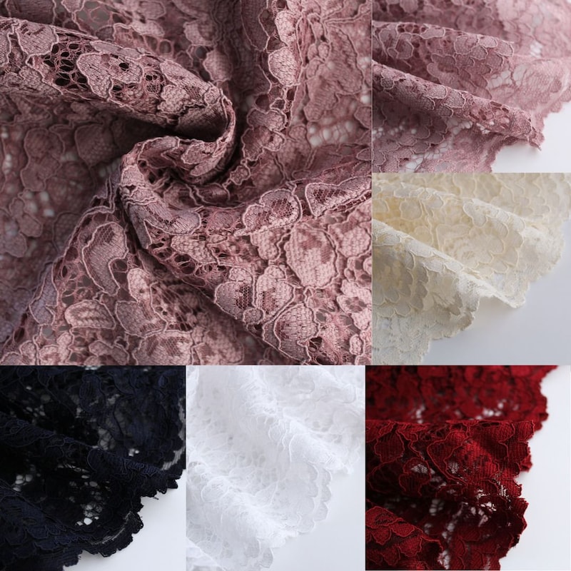 Spitzenstoff meterware - Etsy.de