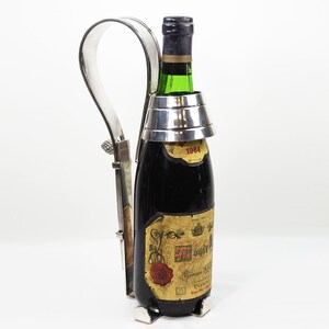 Valenti Champagne-wine Bottle Holder-mid Century - Etsy