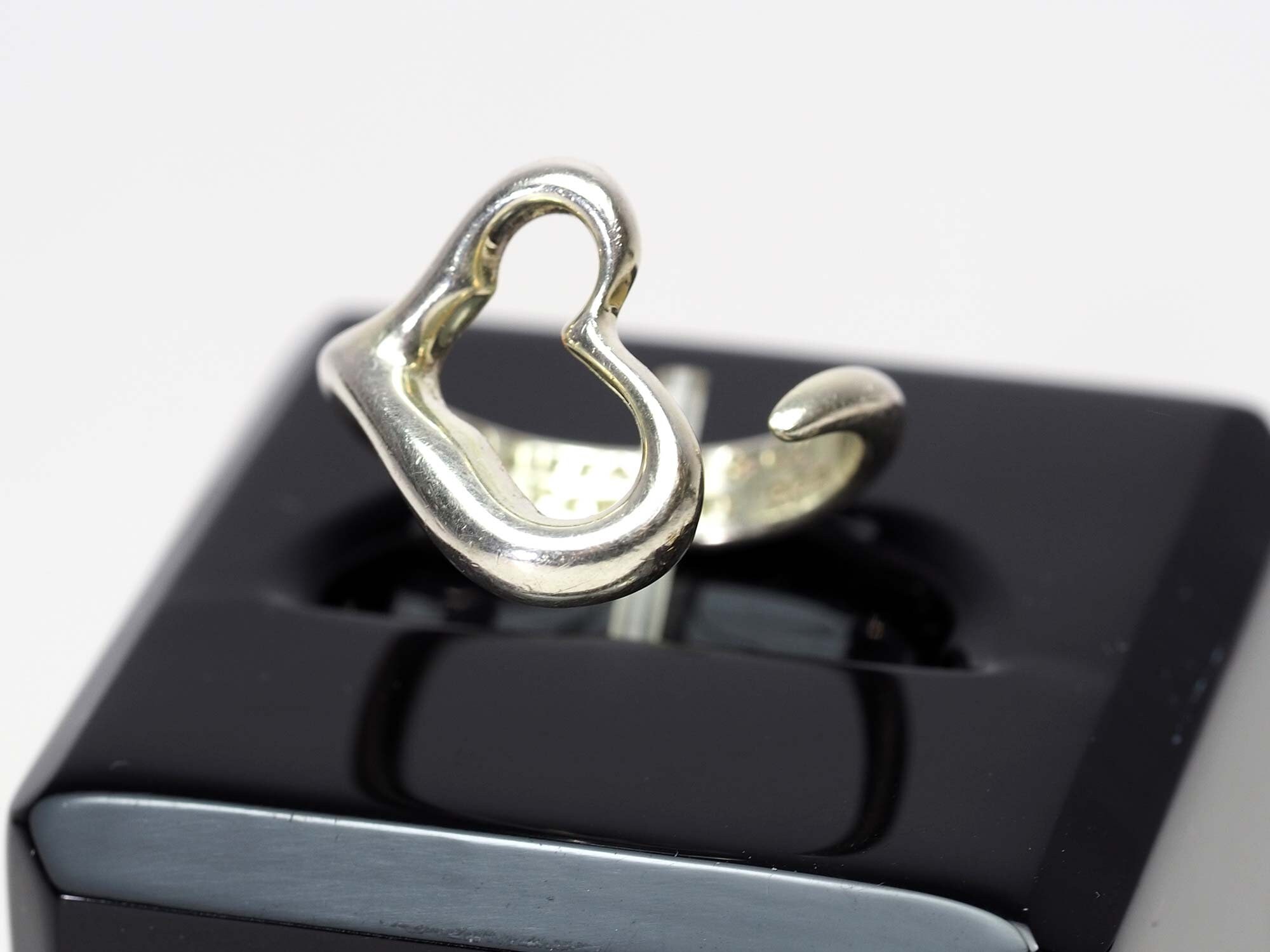 Vintage Tiffany & Co. Sterling Silver Elsa Peretti Open Heart - Etsy