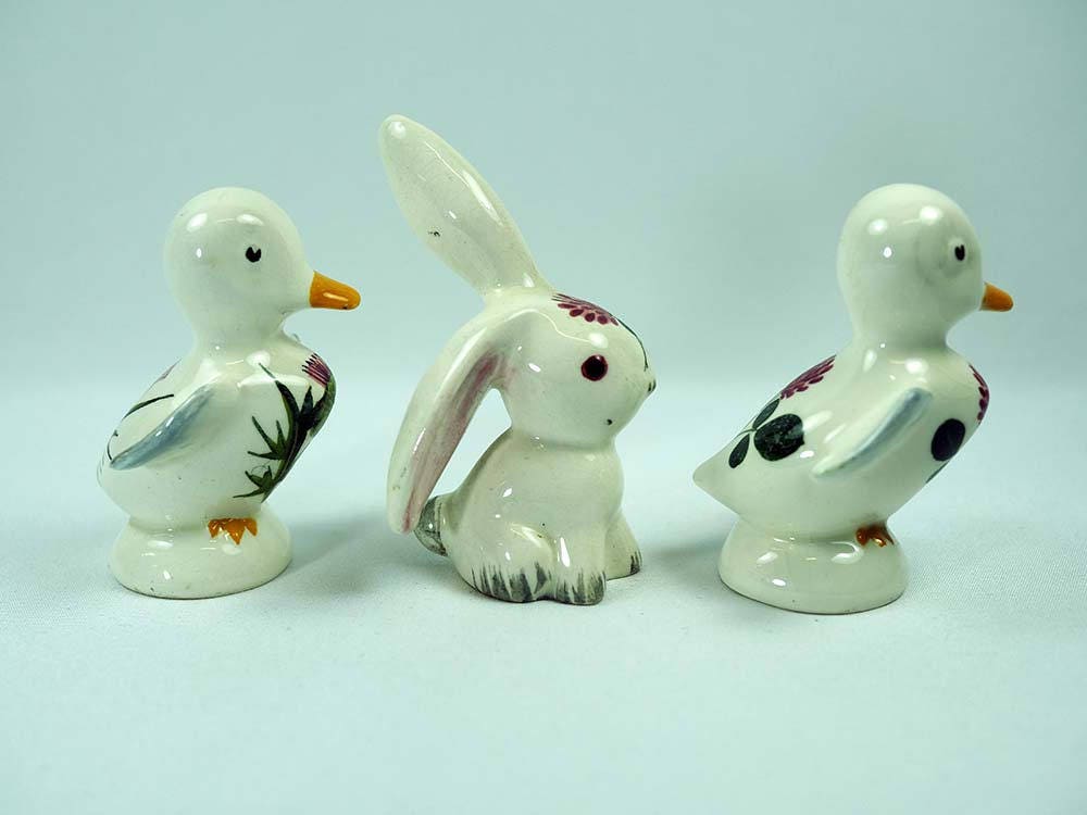 Plichta Ceramic Ducks & Rabbit - Etsy
