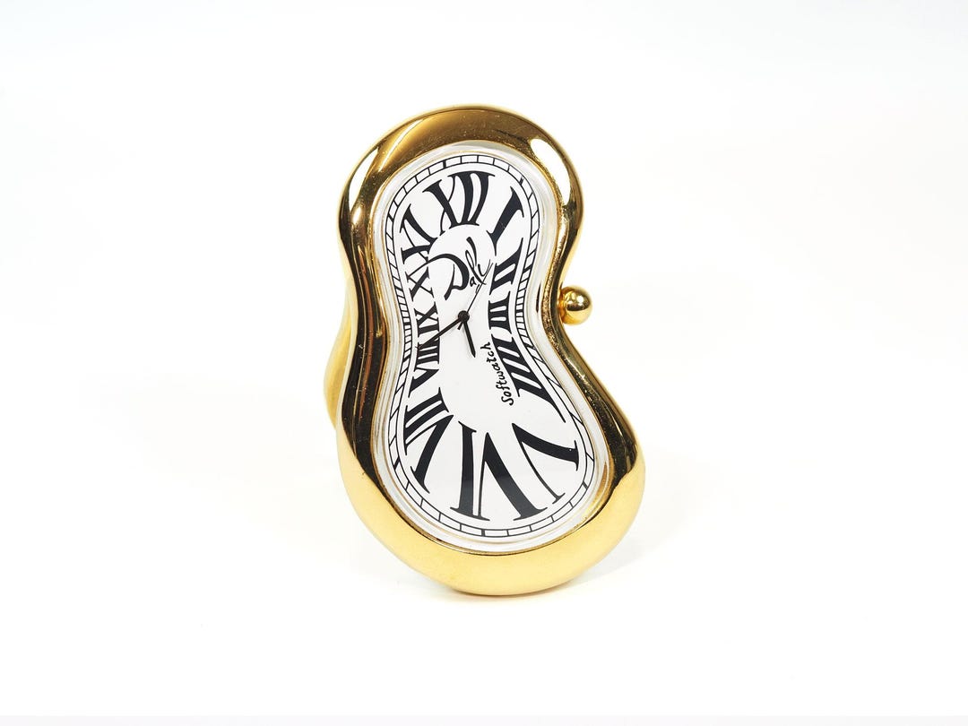 Salvador Dali Softwatch Table Clock by Exaequo Geneve - Etsy