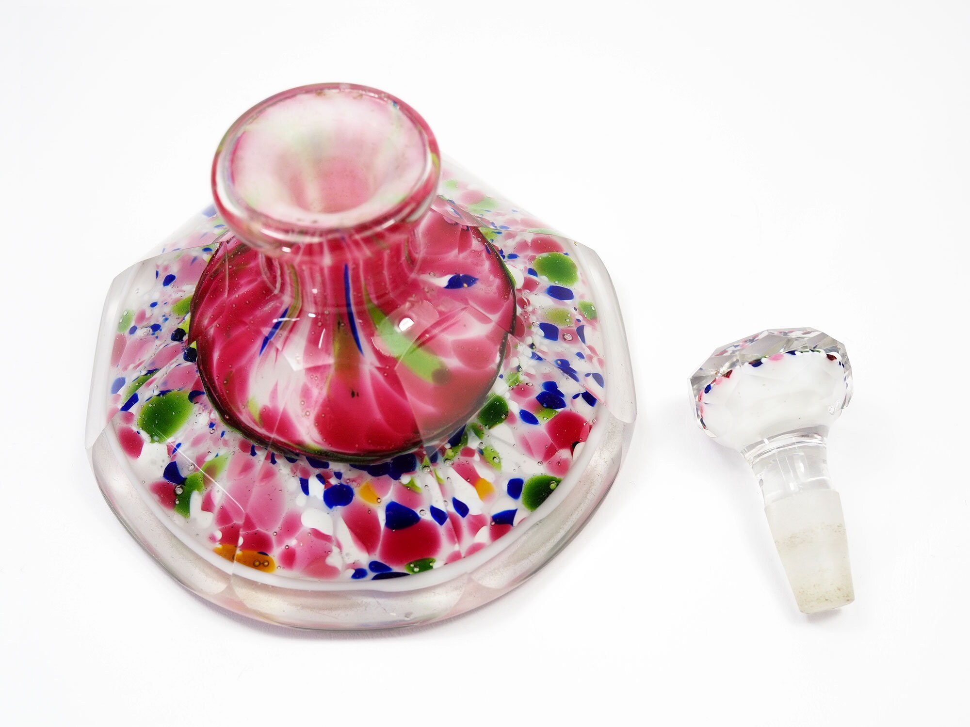 Antique Bohemian Paperweight Inkwell-19th Century - Etsy