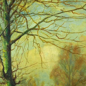 Walter Emsley (GB-1860-1938) Oil on Canvas - Etsy