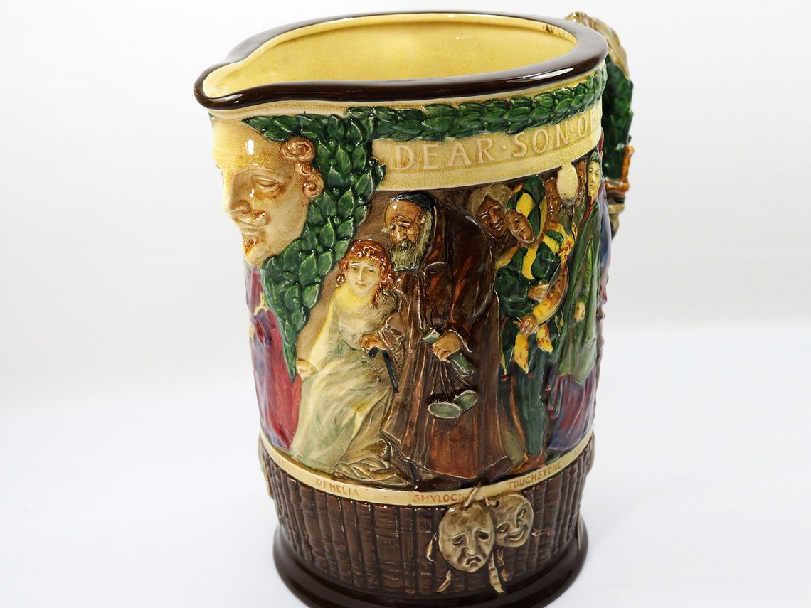 Royal Doulton William Shakespeare Limited Edition Ceramic Jug | Etsy
